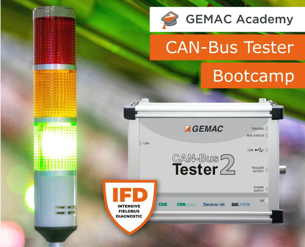 GEMAC Academy: CAN-Bus Tester 2 Bootcamp - GEMAC fieldbus diagnosis tools